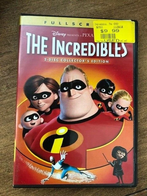 The Incredibles Dvd Cover Full Screen