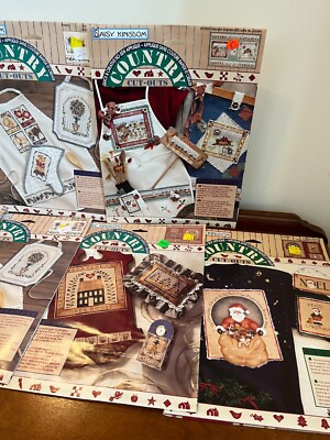 Vintage Daisy Kingdom Country Cut Outs Lot santa bunnies fruit | eBay