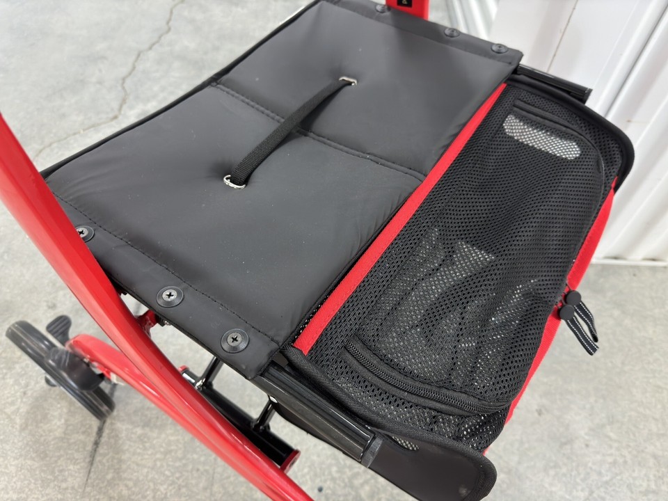 Eagle Series By Drive Medical F-22 Walker Rollator Red "Great Condition ...