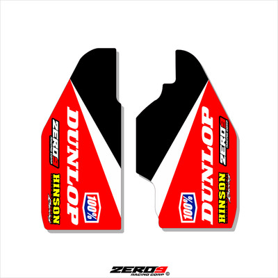 HONDA CRF 150 LOWER FORK GUARD DECAL MOTOCROSS GRAPHICS DECAL STICKER ...