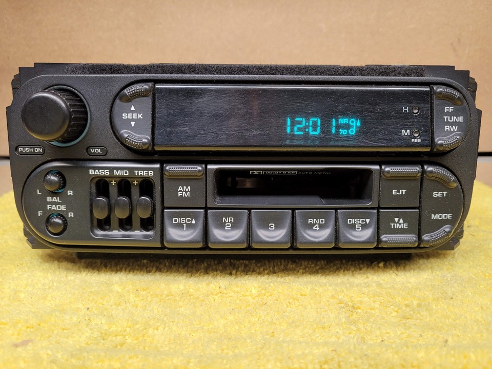 Genuine Chrysler Dodge Jeep Player Cassette TAPE Radio Stereo RBB ...