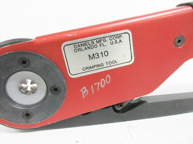 Daniels DMC M310 Crimper Crimping Tool for sale online | eBay
