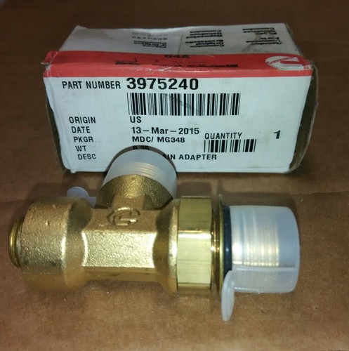 3975240 PLAIN ADAPTER TEE CUMMINS ISL 8.0L | eBay