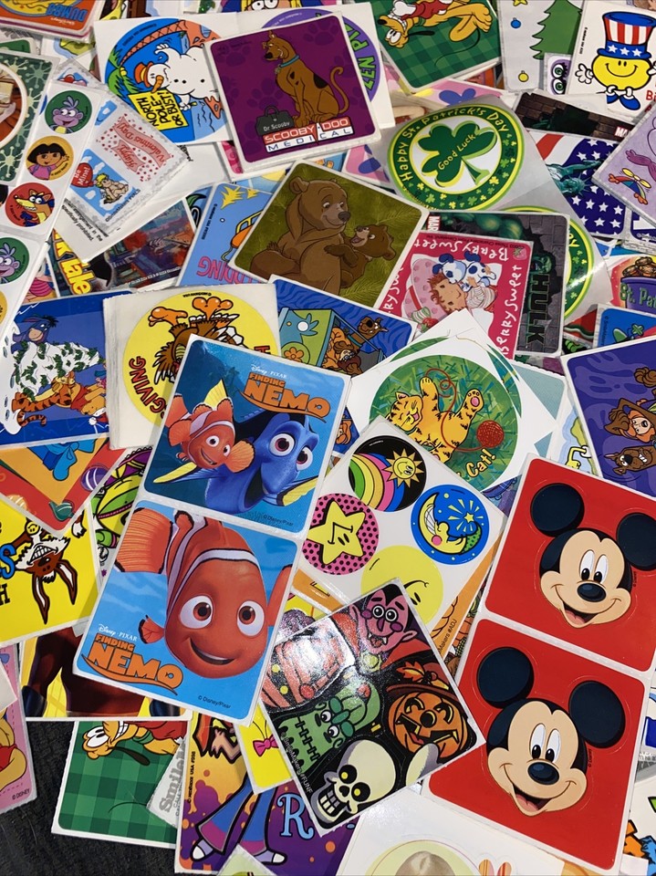 Vtg/Modern Sticker Club Doctor Office Stickers Random Surprise Lot ...