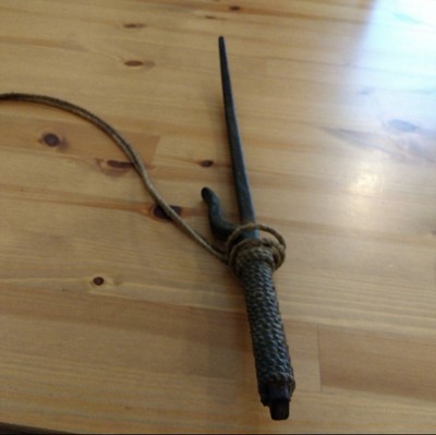 Japanese Antique Jitte Jutte Samurai Police Traditional tool | eBay