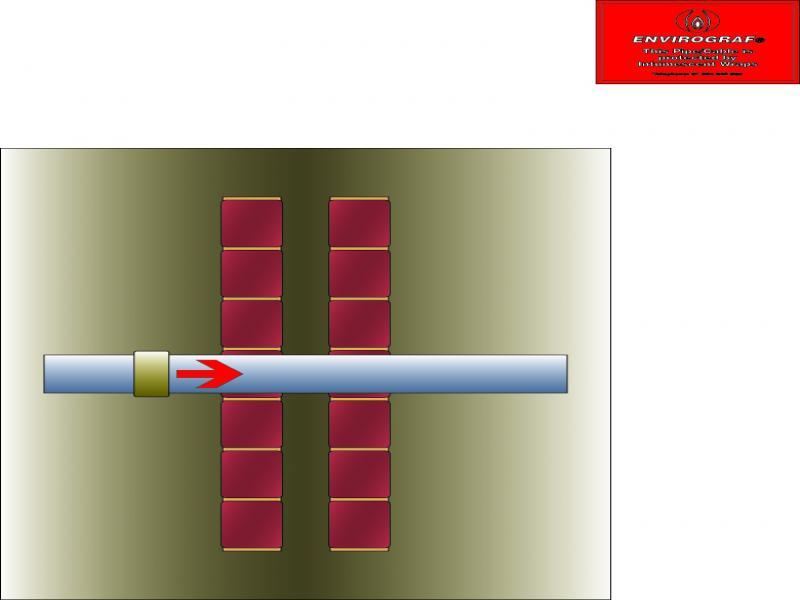 Continuous Intumescent Pipe/Cable Fire Wraps 50mm x10m -Fire Stopping ...