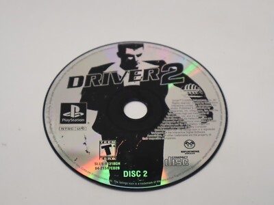 Driver 2 (PS1, 2000) Disc 2 Only 742725213470| eBay