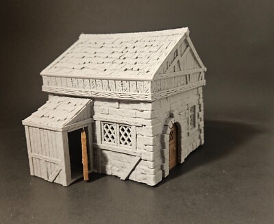 Leichheim 32mm Scale Slum Building 2 for D&D, AoS, RPG, Mordheim ...