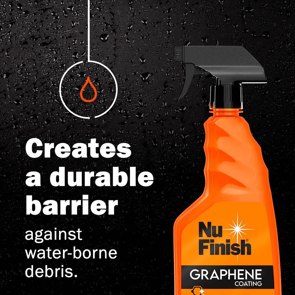 Nu Finish Graphene Coating Spray for exterior surfaces Graphene ...