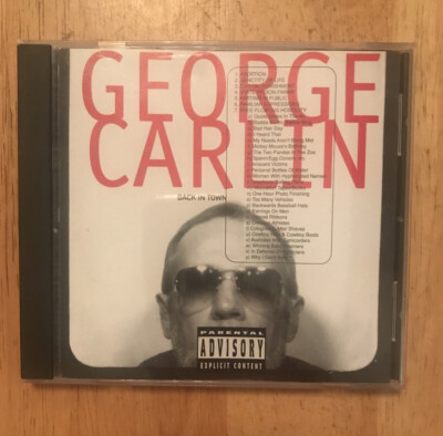 George Carlin Back In Town CD Initial Pressing | eBay