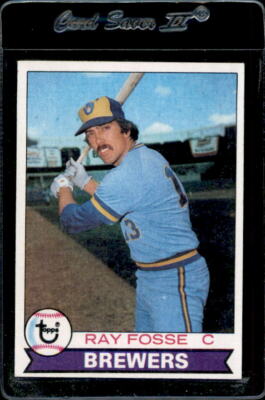 1979 Topps #51 Ray Fosse Milwaukee Brewers - Nice Card | eBay