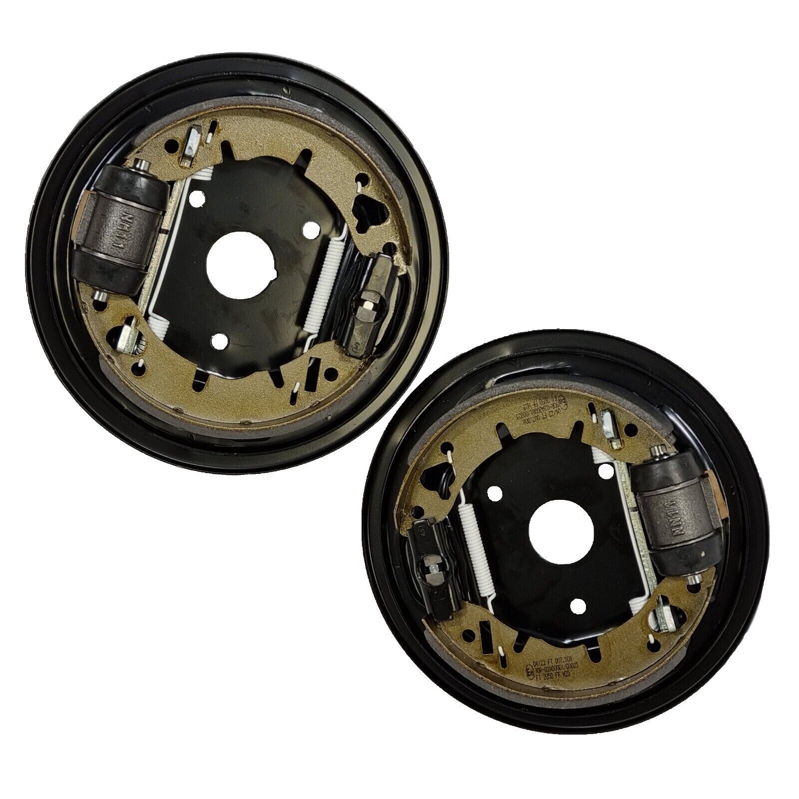 CLASSIC MINI REAR DRUM BRAKE BACK PLATE KIT BUILT UP R/H & L/H 21A1058 ...