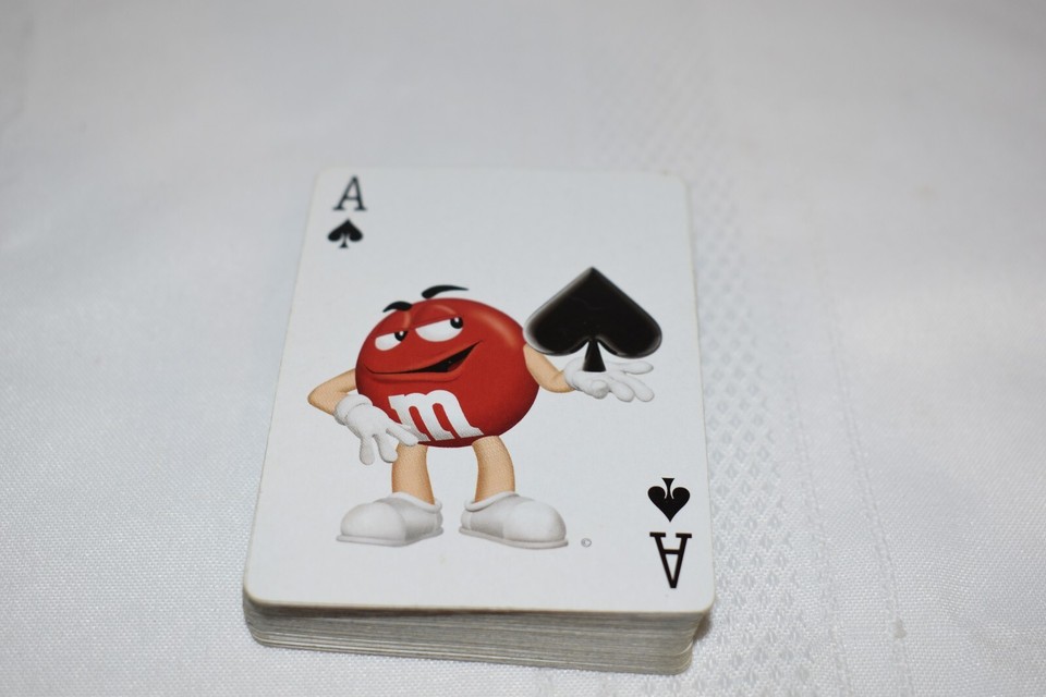 M & M Advertising Playing Cards Deck Mars Inc. 2008 | eBay