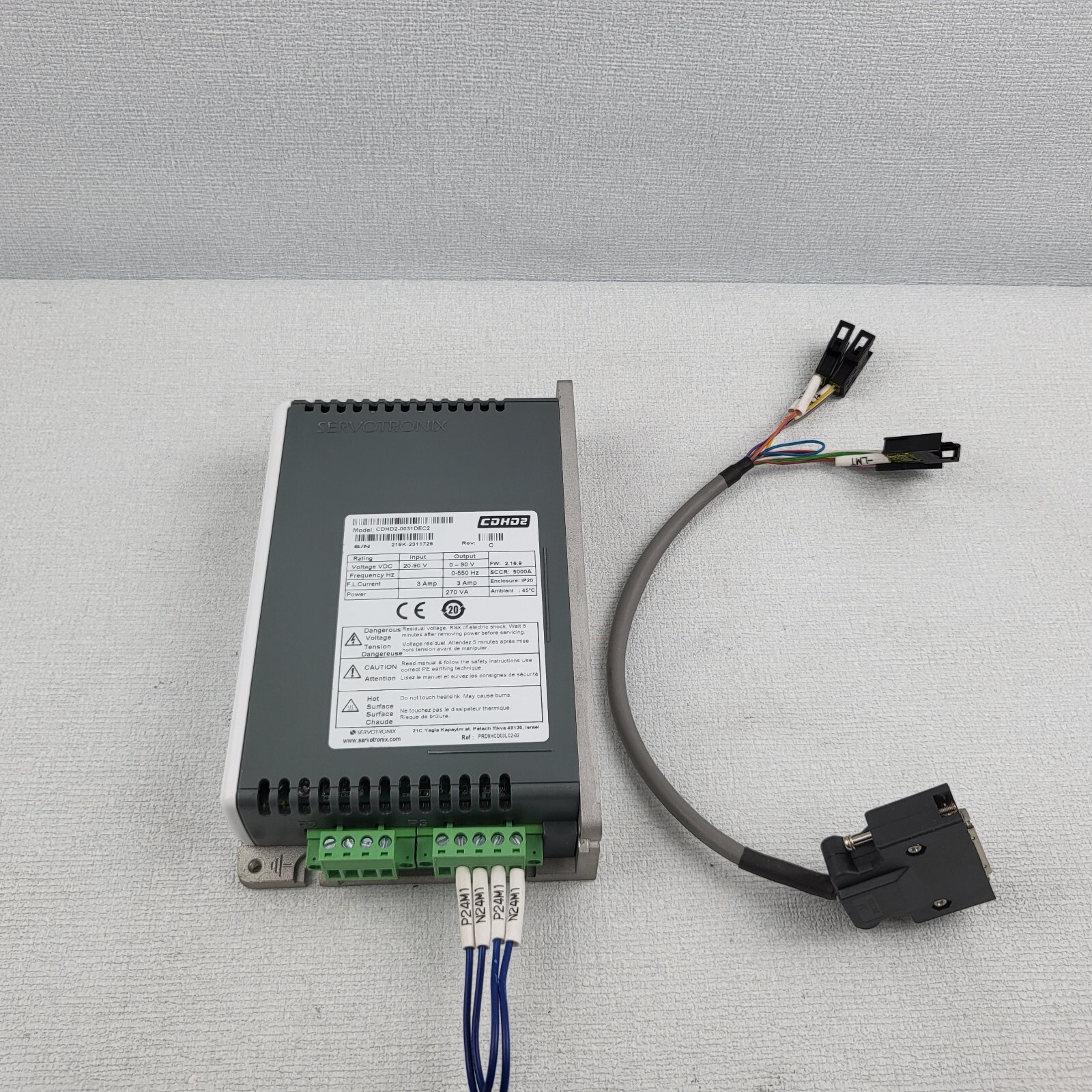SERVOTRONIX CDHD2-0031DEC2 drive | eBay
