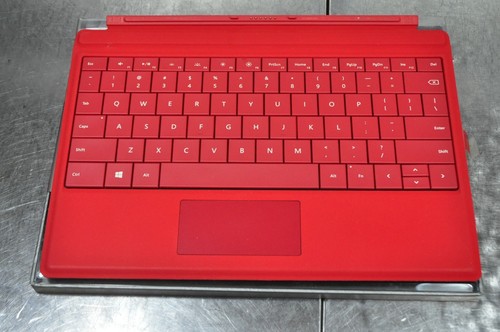 Microsoft Surface Pro Keyboard Type Cover 3 RED 1654 | eBay