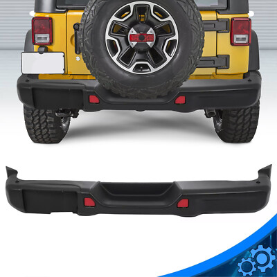 Rear Bumper Assembly For Jeep Wrangler Rubicon JL JLU 18-24 23 ...
