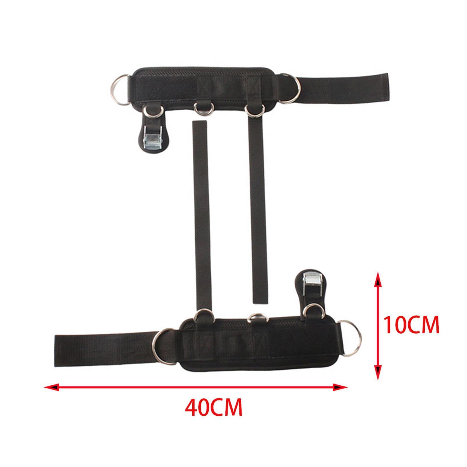2x Ankle Straps for Cable Machine Leg Extension with D Rings Leg Straps ...