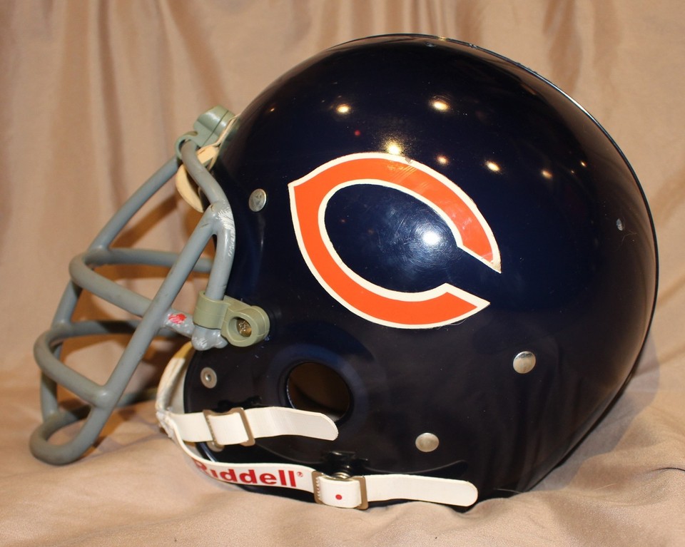 1975 CHCAGO BEARS, RIDDELL TK-2 FOOTBALL HELMET, NOS - RARE! | eBay