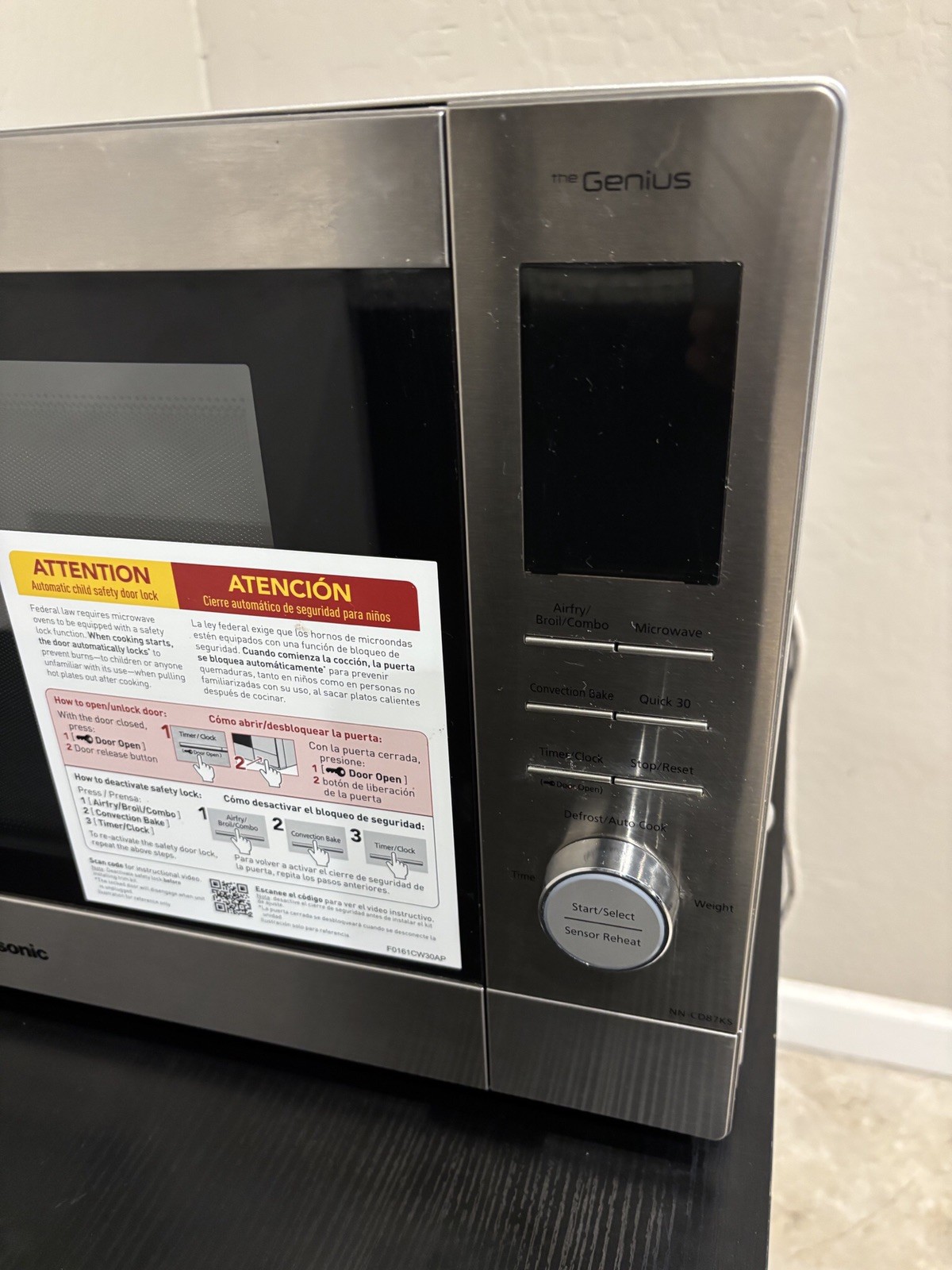 Panasonic NN-CD87KS 1000W 4-in-1 Microwave Oven - Silver for sale ...