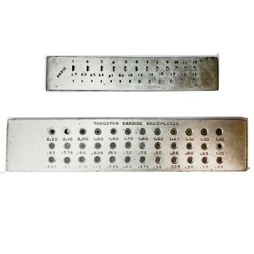 TUNGSTEN CARBIDE ROUNDE AND HALF ROUND DRAW PLATE | eBay