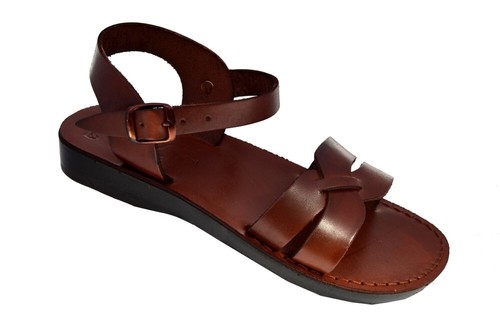 Men's Biblical Jerusalem Jesus Sandals Natural Leather Handmade 6-15 ...