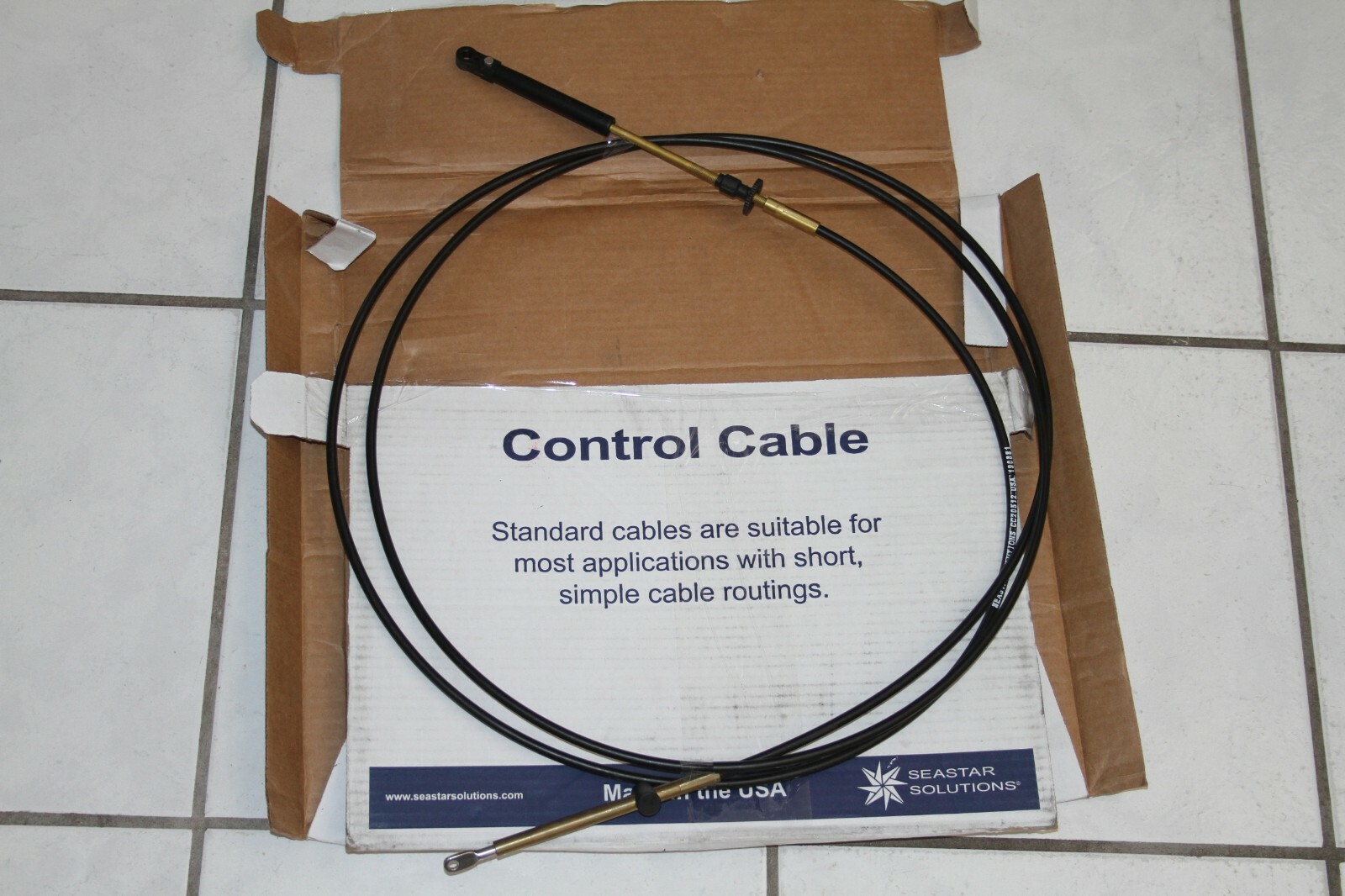 12' SeaStar Solutions 479 - CC20512 OMC, Evenrude& Johnson Control ...