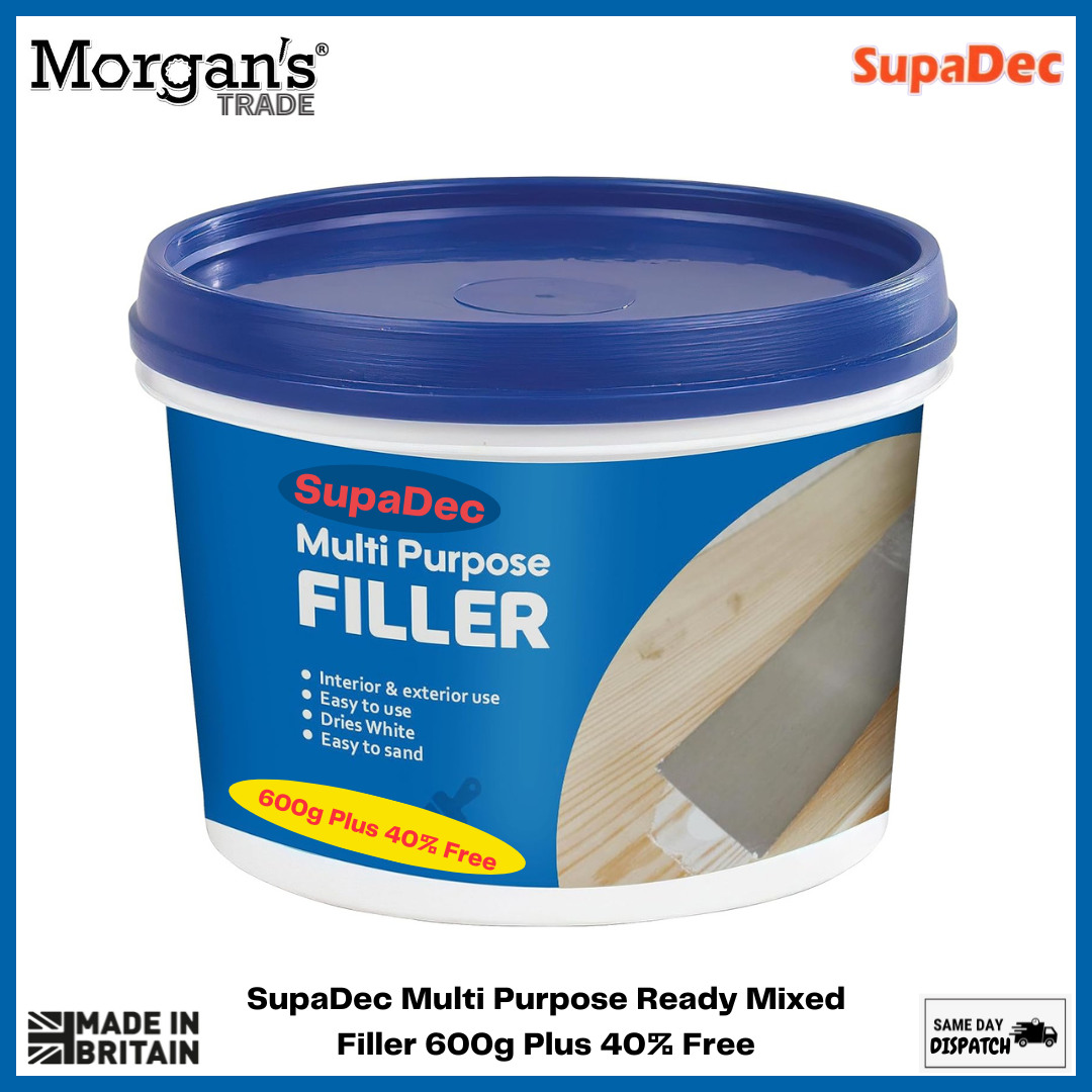 SupaDec Multi Purpose Ready Mixed Filler 600g Plus 40 for sale online ...