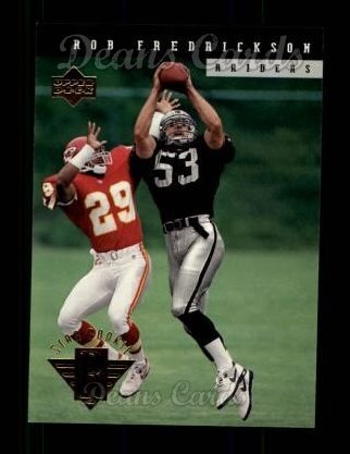 1994 Upper Deck #30 Rob Fredrickson Raiders RC Michigan St 8 - NM/MT | eBay