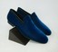 Magnanni Blue Velvet Loafers size 8 US (22334) 3147 | eBay