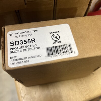 NEW FIRELITE SD355R IS A SD355 WITH REMOTE RESET CAPABILITY FIRE ALARM ...