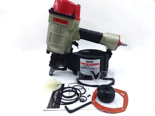 MCN70 45mm-70mm Pneumatic Pallet Making Coil Nailer Efficient Roll Nail ...
