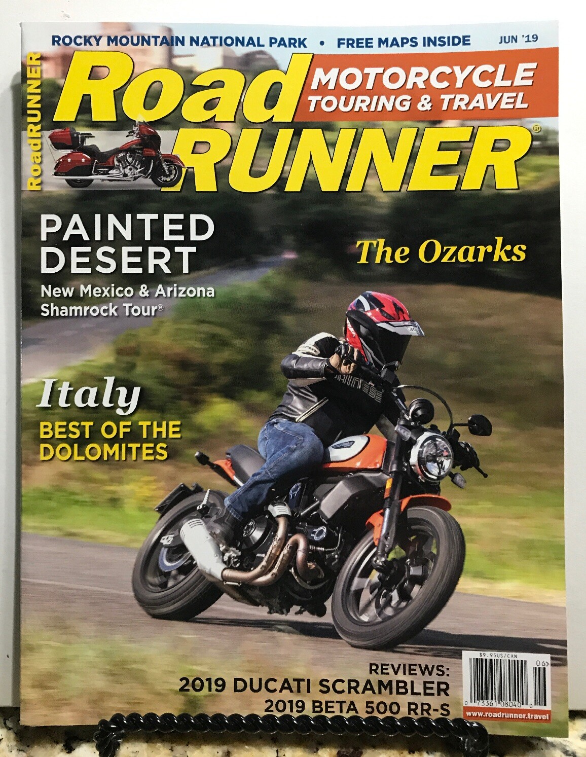 Road Runner Motorcycle Touring & Travel Ozarks Italy June 2019 FREE ...