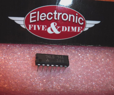74LS74A Mitsubishi D Flip-Flop Positive Edge Triggered PDIP14 IC | eBay