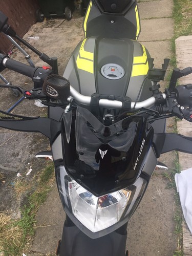 Genuine Yamaha MT Mt125 Mt-125 Smoke Fly Screen 5D7F83J000P0 for sale ...
