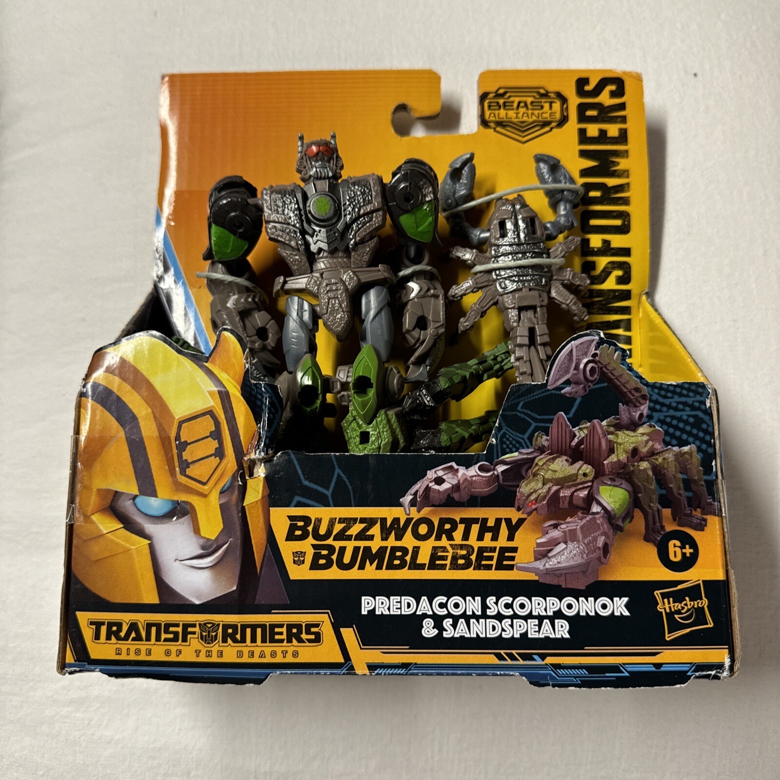 Transformers Buzzworthy Bumblebee ROTB PREDACON SCORPONOK & SANDSPEAR ...