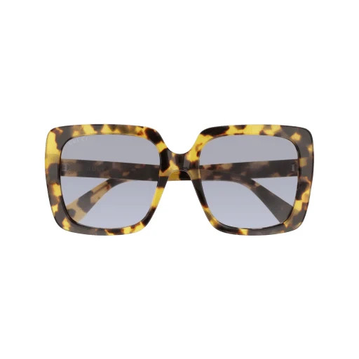 Gucci GG0418S 004 Light Havana with Smoke Lens Sunglasses Sonnenbrille ...