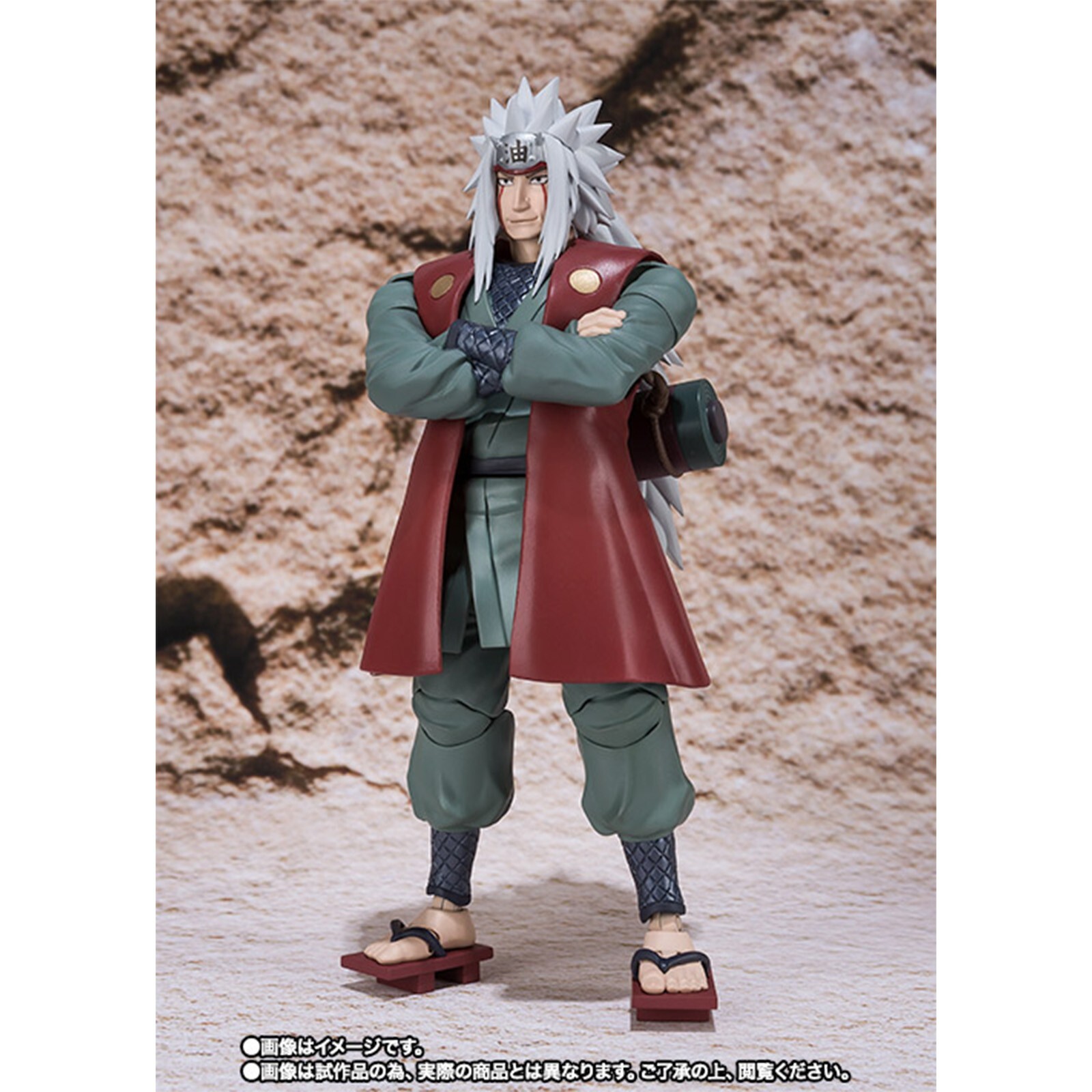 BANDAI S.H.Figuarts Naruto Shippuden Jiraiya Action Figure 170mm 2018 ...