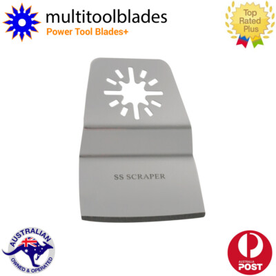 10 x 50mm Scraper - Steel Oscillating Multi Function Tool Blade - Multi ...