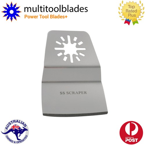 10 x 50mm Scraper - Steel Oscillating Multi Function Tool Blade - Multi ...