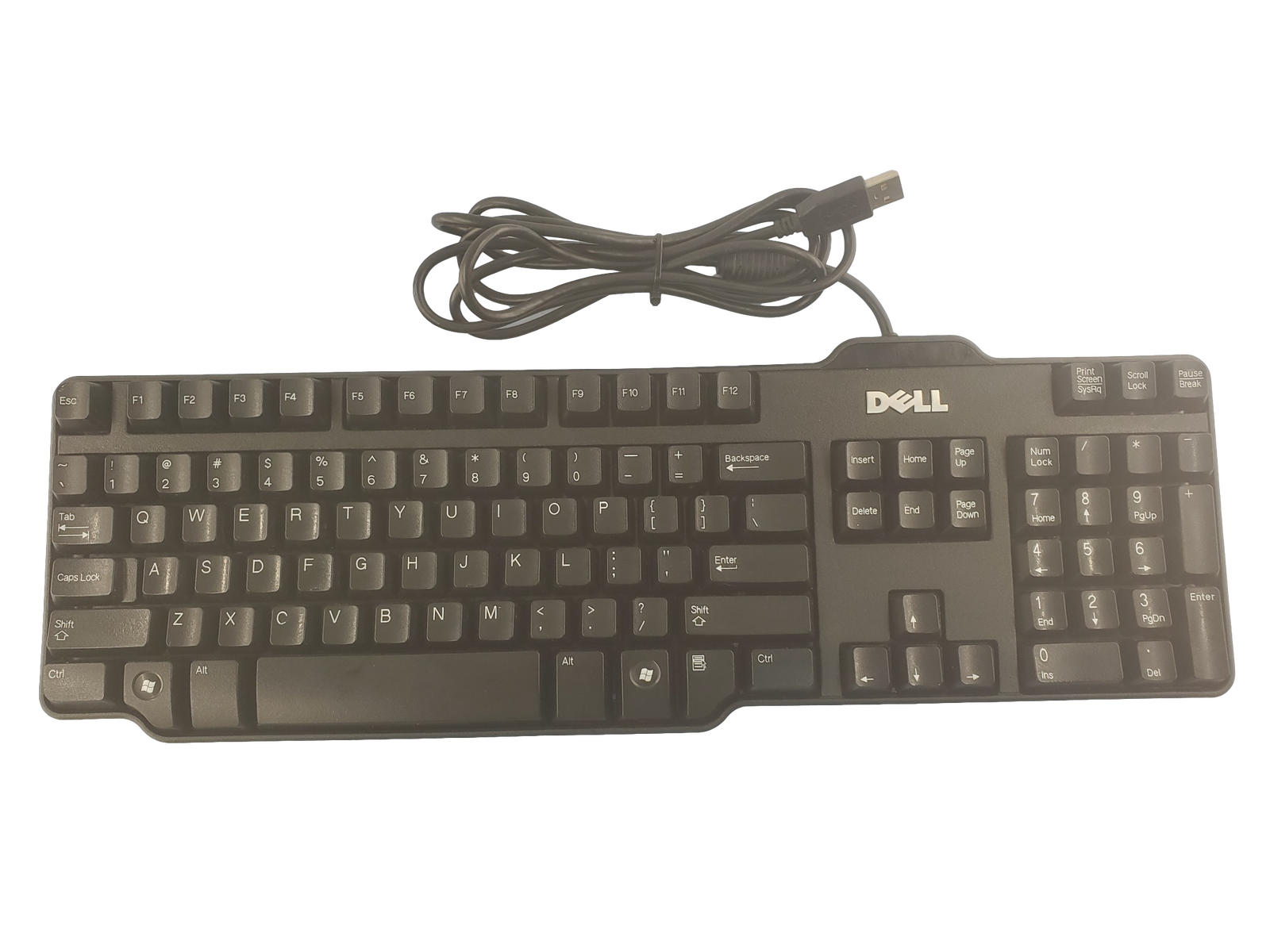 Dell 0W7658 104-key Thin USB Keyboard Black Rt7d50 for sale online | eBay