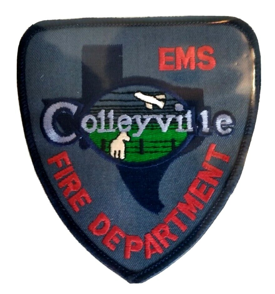 Colleyville Texas Fire Department Patch TX Fire Dept EMS FD | eBay
