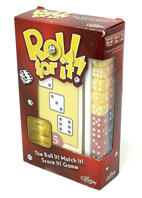 NEW Roll For It! Dice Game For 2-4 Players Calliope Games 2016 Edition ...