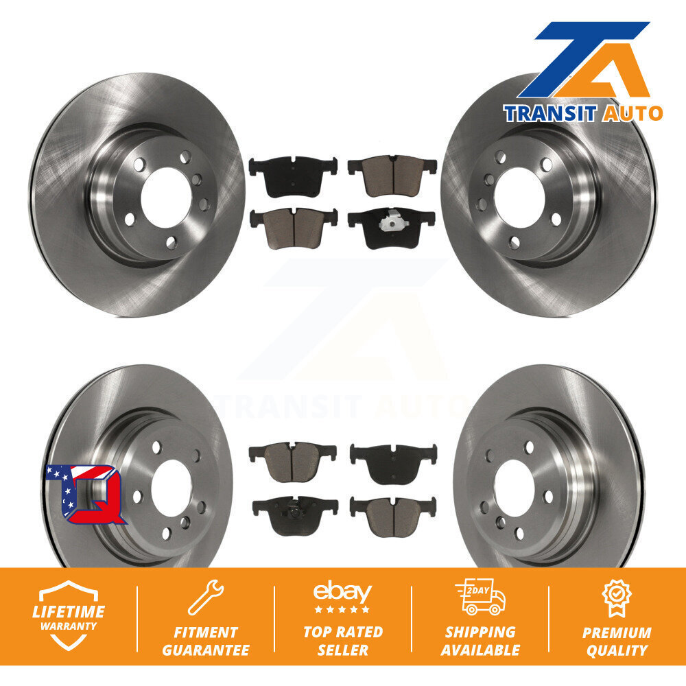 [Front+Rear] Disc Brake Rotor And Ceramic Pad Kit For BMW 428i Gran ...