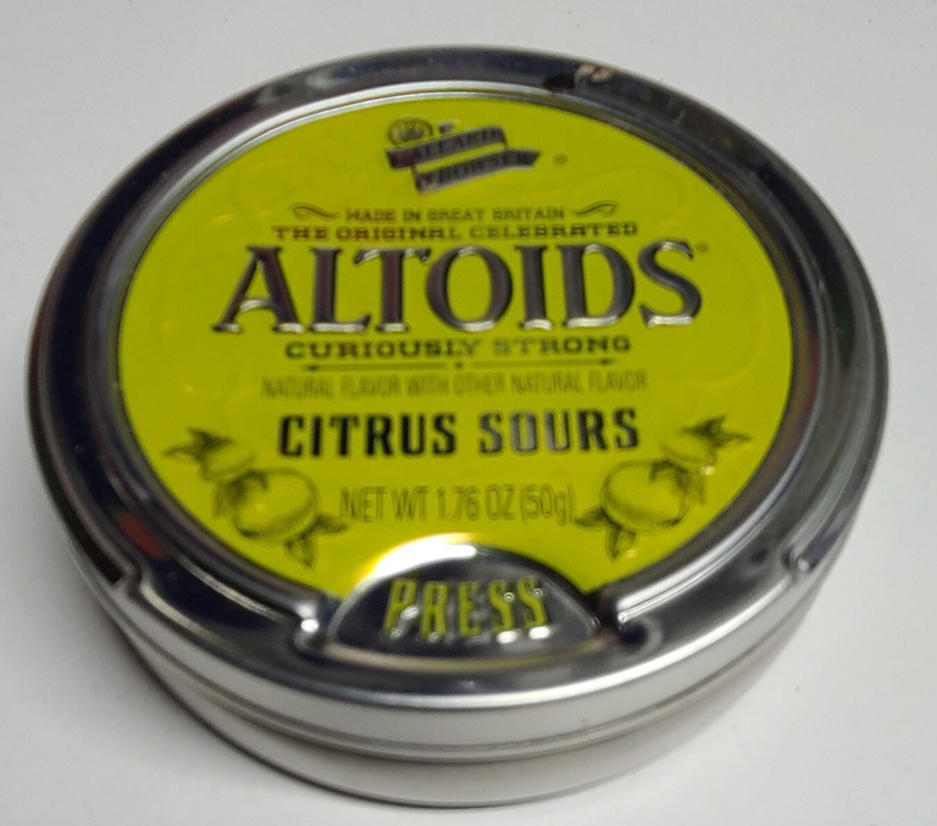 Altoids Citrus Sours (EMPTY TIN) Very Rare Collectible and vintage ...