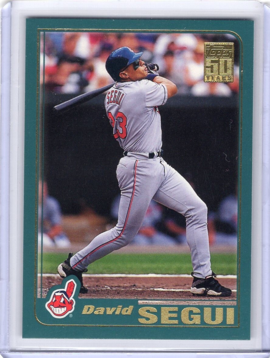 DAVID SEGUI 2001 Topps #183 - INDIANS | eBay