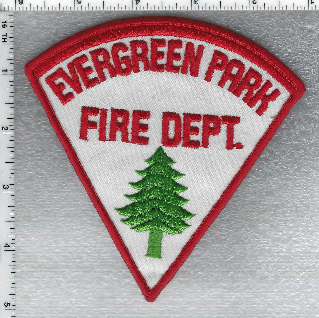 Evergreen Park Fire Department (Illinois) Shoulder Patch | eBay