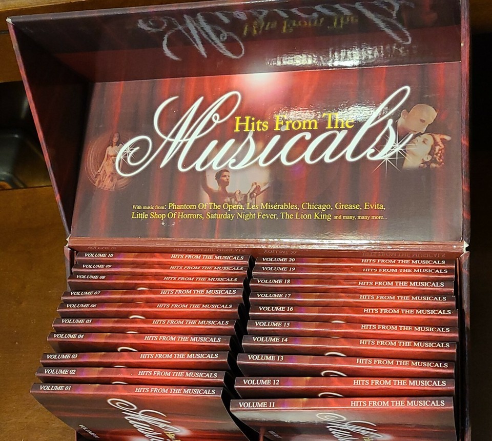 Hits From The Musicals 20 CD Box Set | eBay