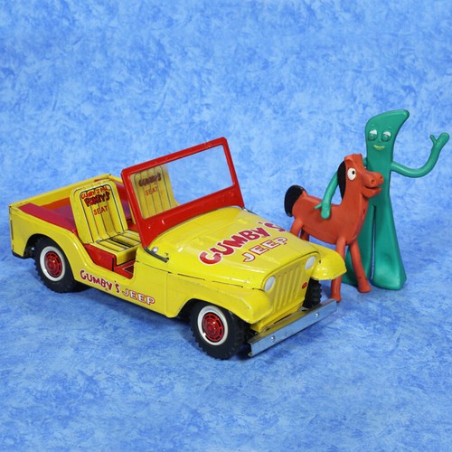 1965 GUMBY'S JEEP with FIGURES by Lakeside Toys NICE! | eBay