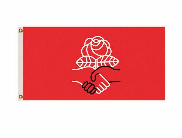 Bandiera DSA Mani Rosa Chi Sono I Socialisti Democratici D’America ...