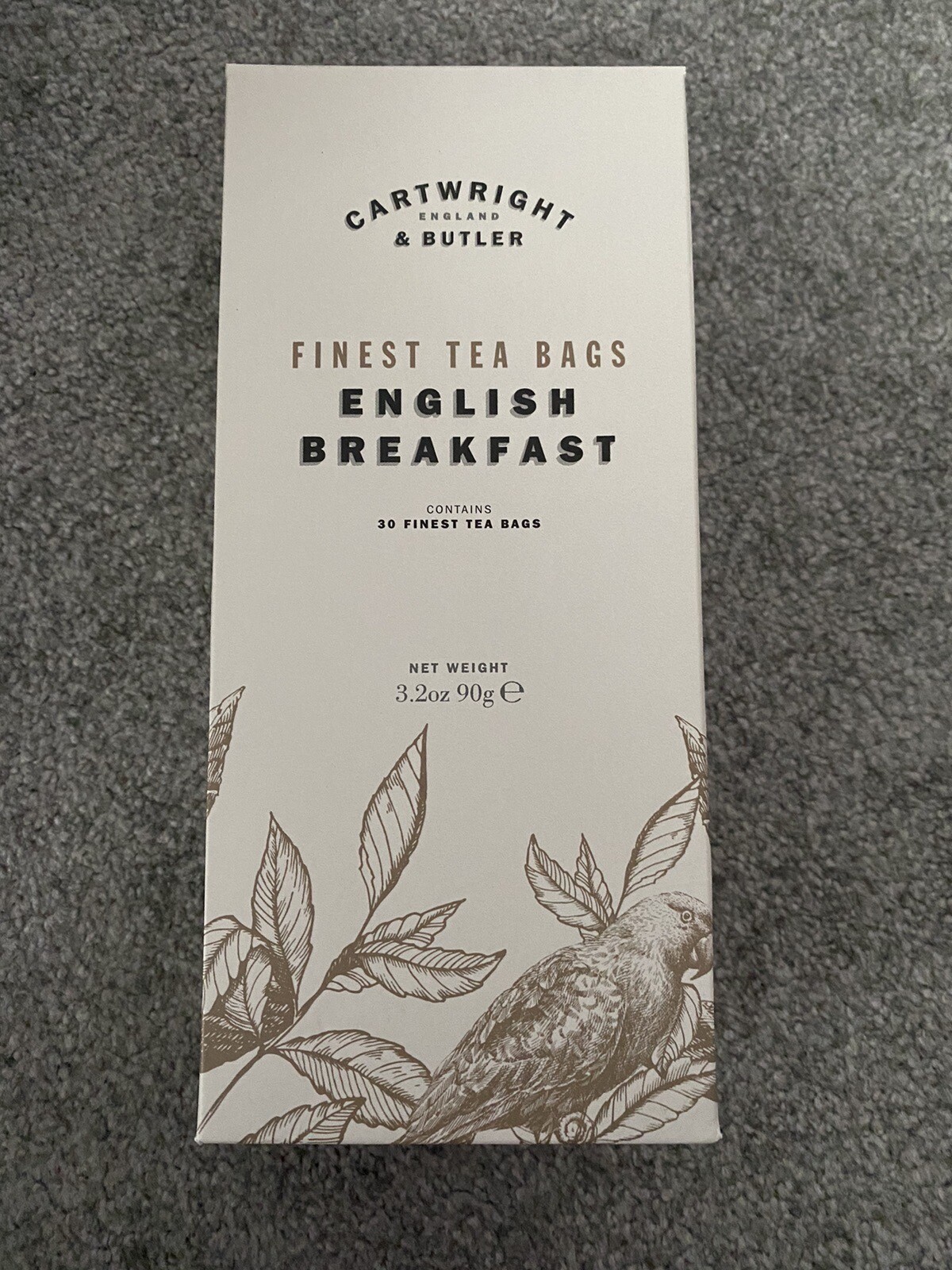 Cartwright & Butler Afternoon Tea English Breakfast & Earl Grey Genuine ...